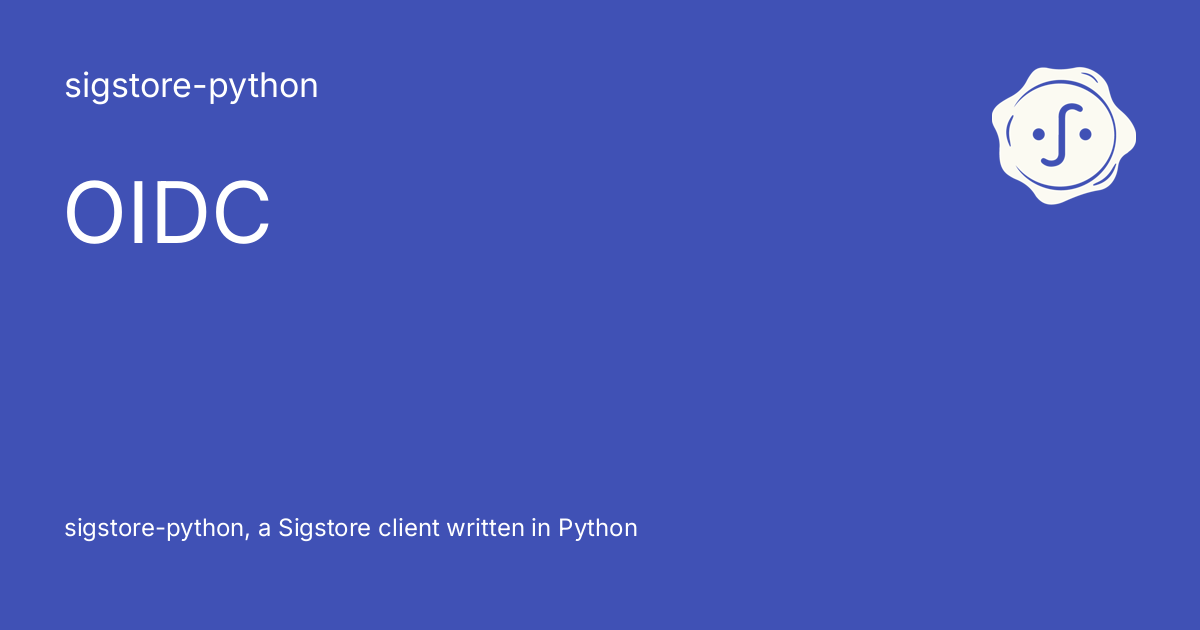 OIDC - sigstore-python